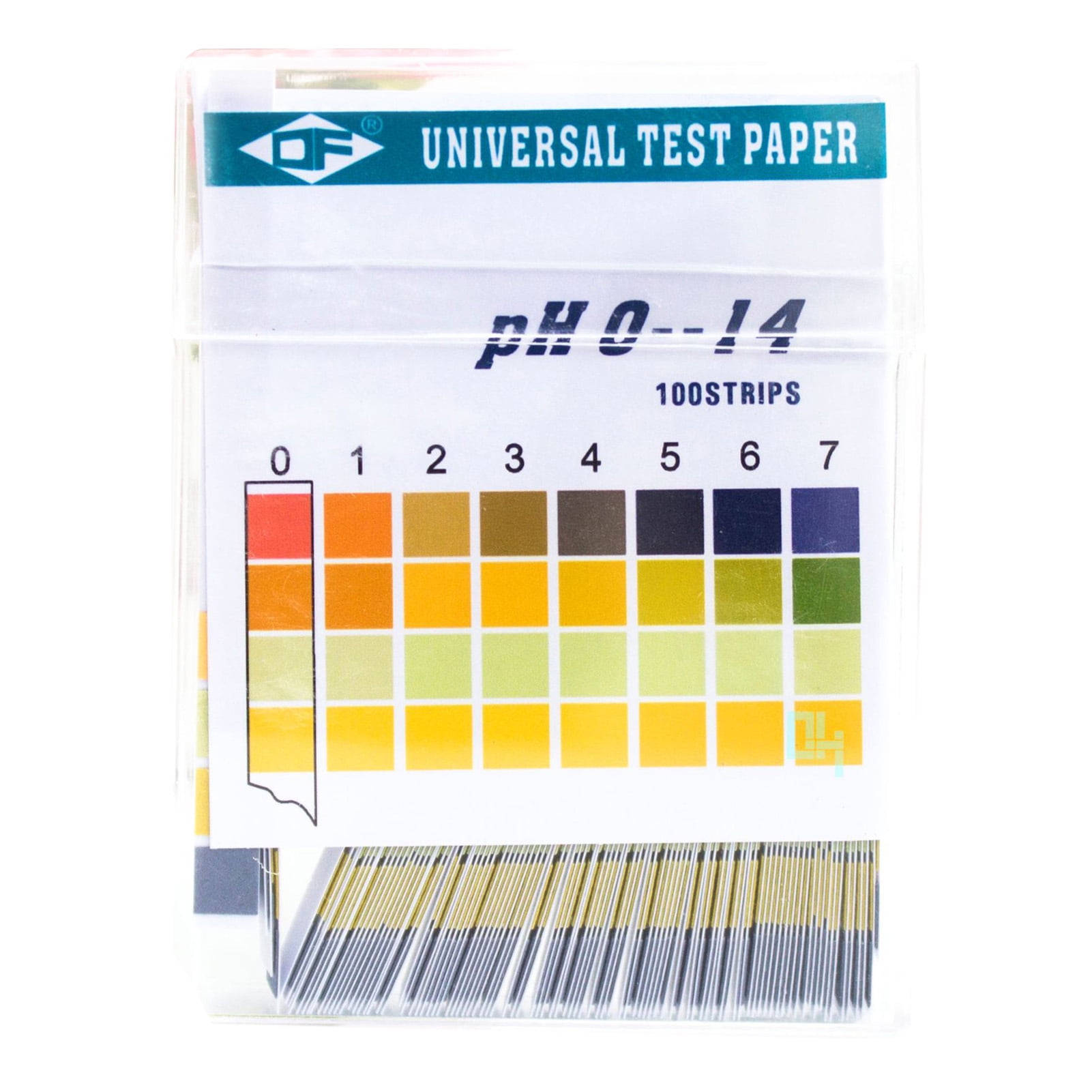 100 Sheets PH Test Paper 0 To 14 Accurate Fast Measurement Acid Alkali ...