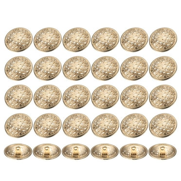 10PCS Metal Flat Button Women Suit Woolen Coat Button Male Jacket ...