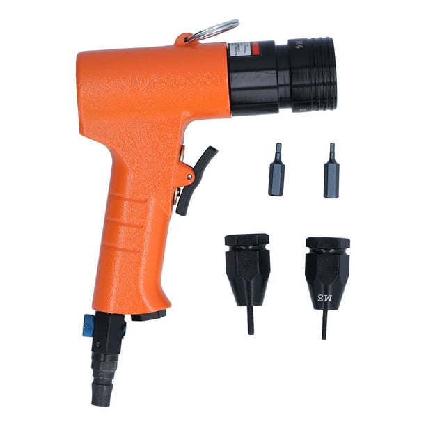 Pneumatic Rivet Nut Gun Pull Riveting Automatic Air Riveter Tool M3/M4 ...