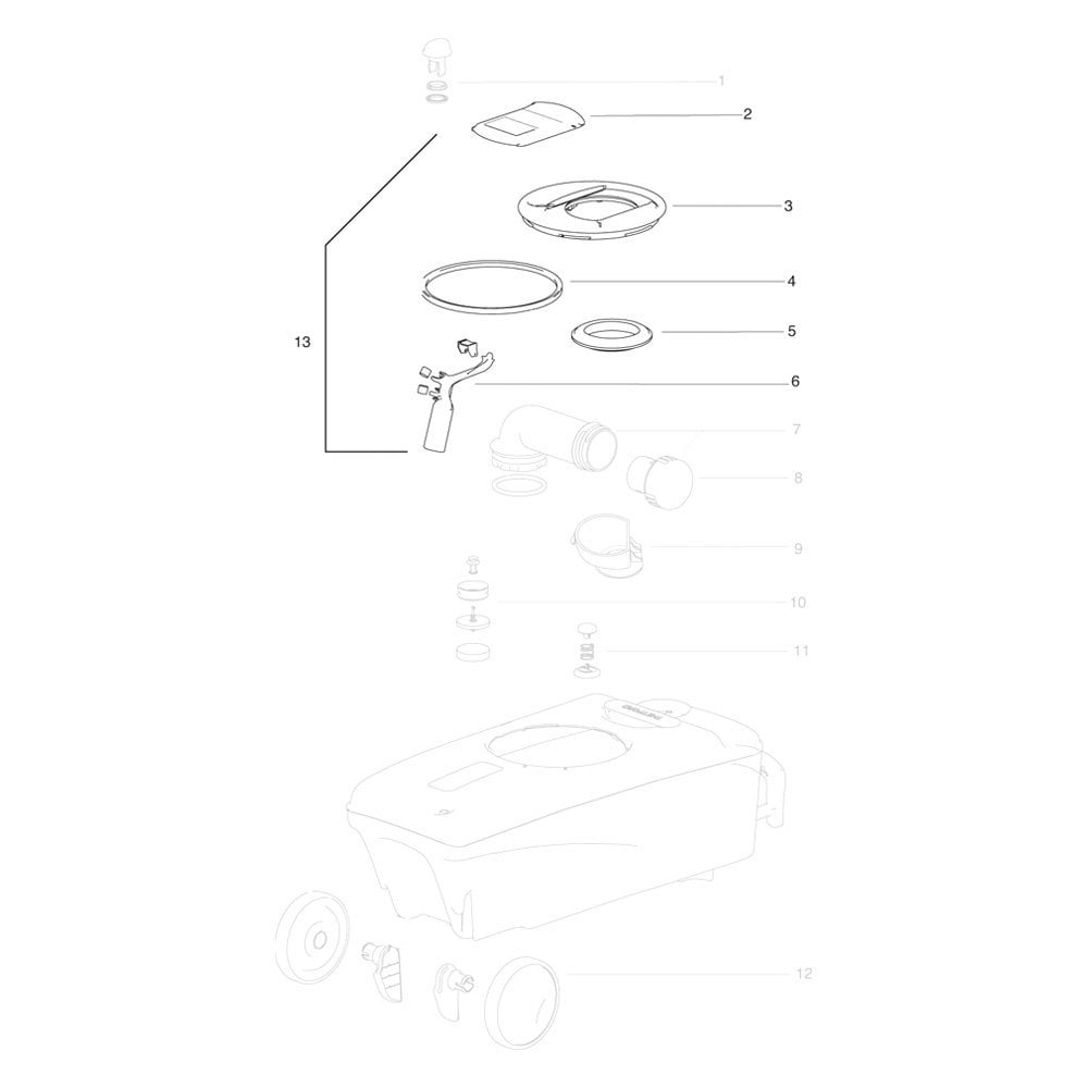 Thetford 32327 - C402C Cassette Right Hand Complete Holding Tank ...