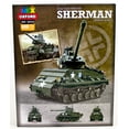 IMEX Oxford Sherman U.S. Medium Tank Brick Building Set (608 Pieces ...