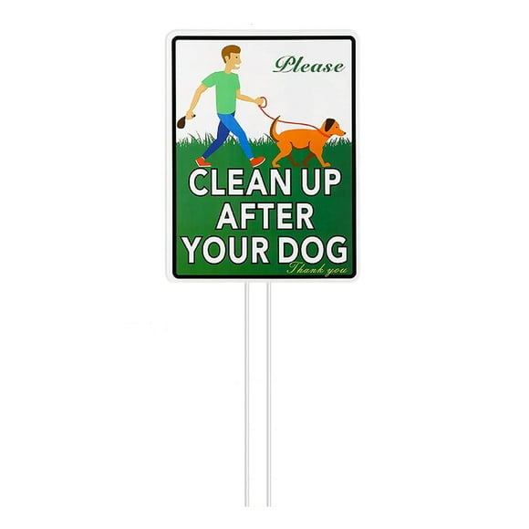 Keep Dog Off Lawn Sign
