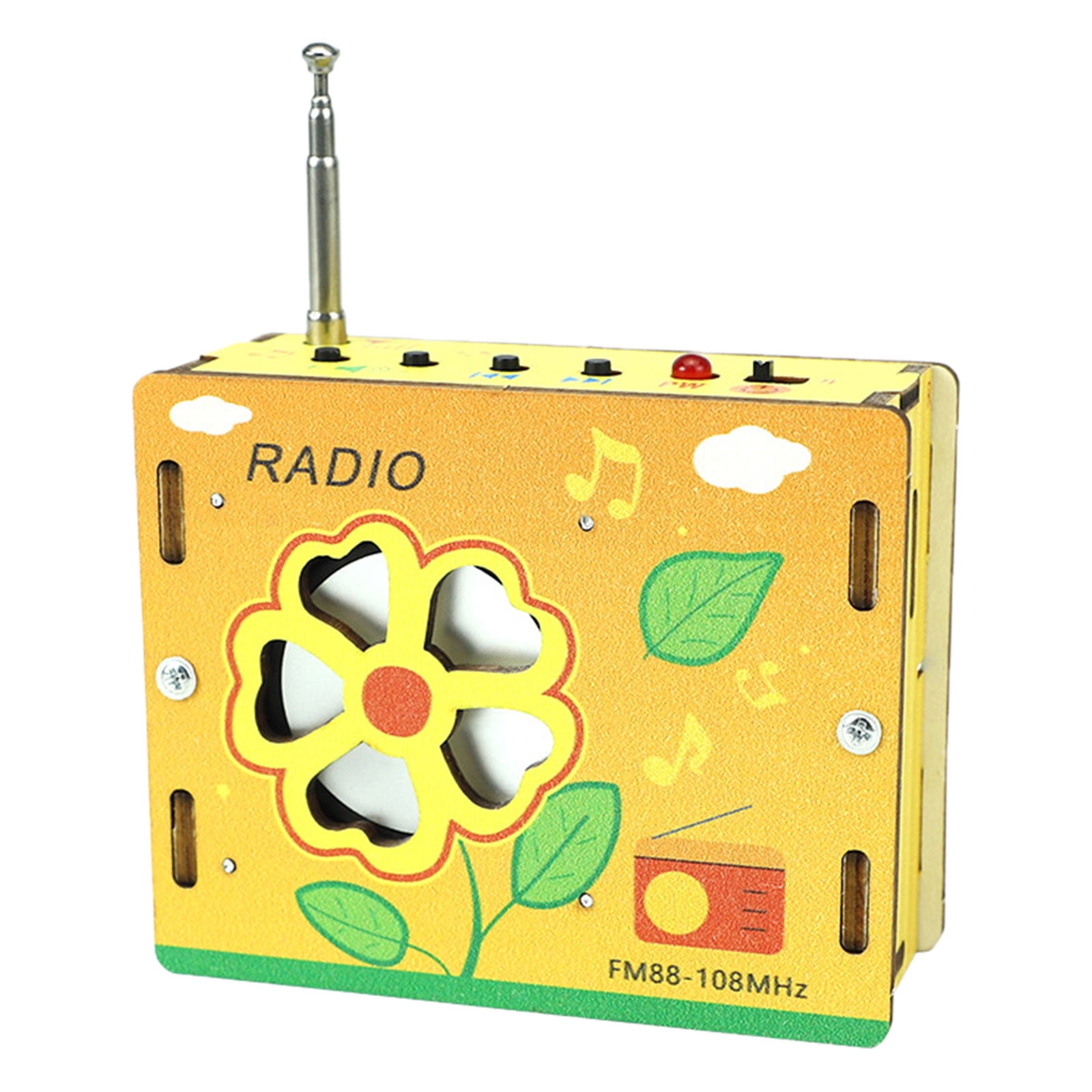 Click here for Fokuz Diy Mini Radio Educational Wooden 3d Puzzle... prices