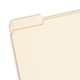 Pen+Gear File Folders Manila Letter Size 9.5x11.6 Inch 1/3 Tab Cut 150 ...
