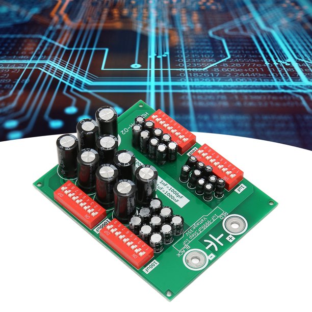 Programmable Capacitor Board, PCB Material Stable Performance 1nF To ...