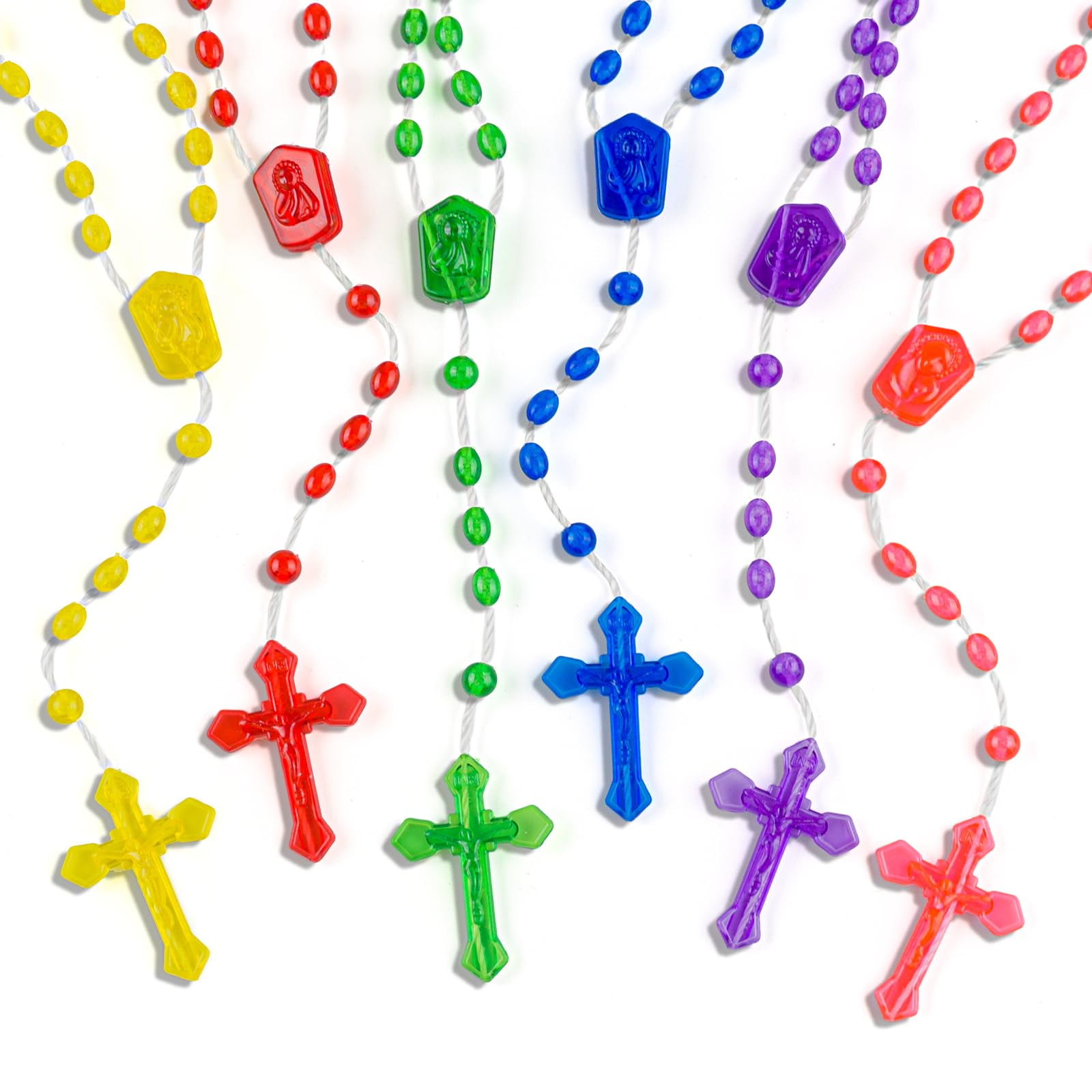 Click here for Shaoqinlin 120 Pcs Plastic Rosary  17 Inch Bulk Ro... prices