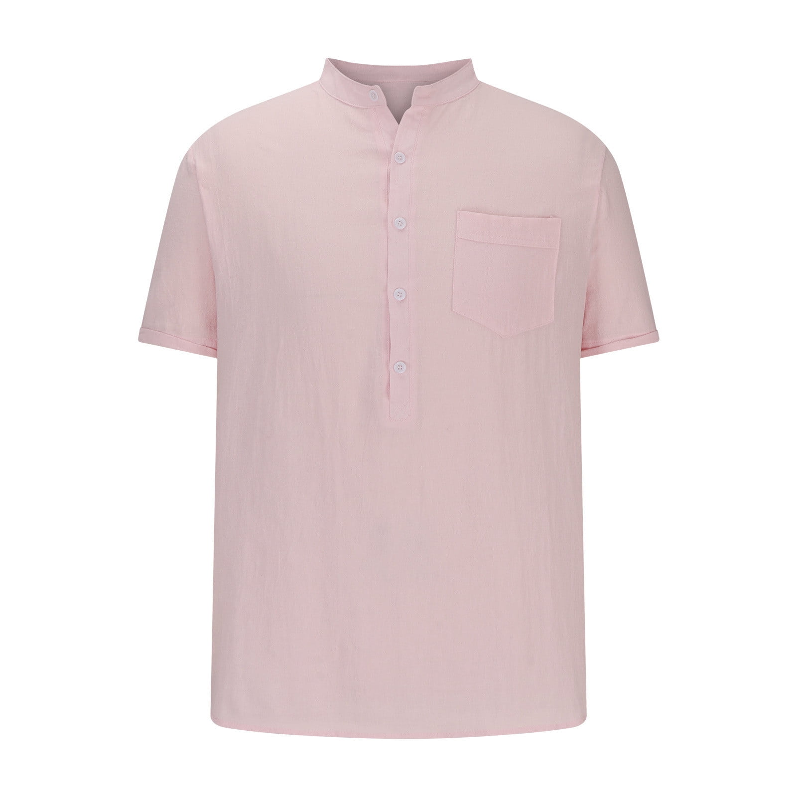 Click here for Unbranded Shirts For Men Mens Casual Solid Color B... prices