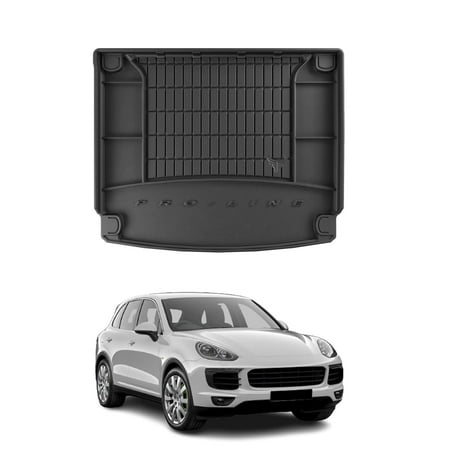 OMAC Premium Cargo Trunk Liner Black for Porsche Cayenne 2011-2018 ...