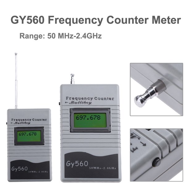 GY560 Frequency Counter Meter for 2-Way Radio Transceiver Portable ...
