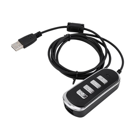 Houkiper RJ9 to USB Plug Adapter Headphone Conversion Cable Headset ...