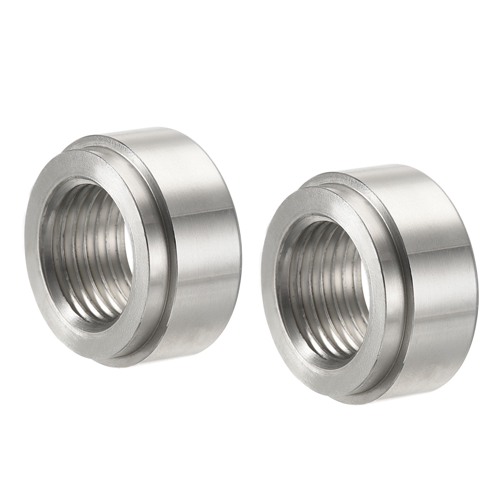 Uxcell M16 Female Weld on Fitting Bung Aluminium Alloy Pipe Thread ...