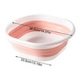 PALIFEUR 3pcs Collapsible Bucket Multifuntion Plastic Dish Basin, Foot ...