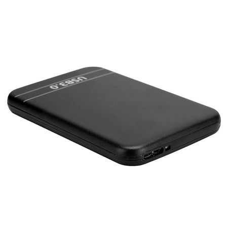 Durable SSD Enclosure, Hard Drive Case, For 2.5-inch Hard Drives Black ...