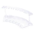 1Pcs Clear 6-Slot Pen Display Stand, Plastic Pen Holder Organizer, Desk ...