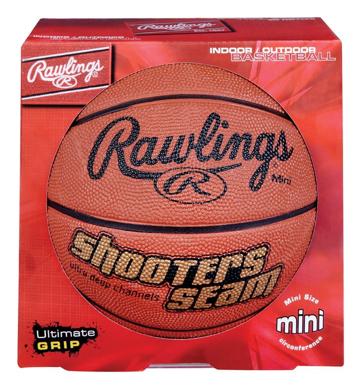 Rawlings 8 - Panel RUBBER (MINI) Basketball SSUM1 - Walmart.com
