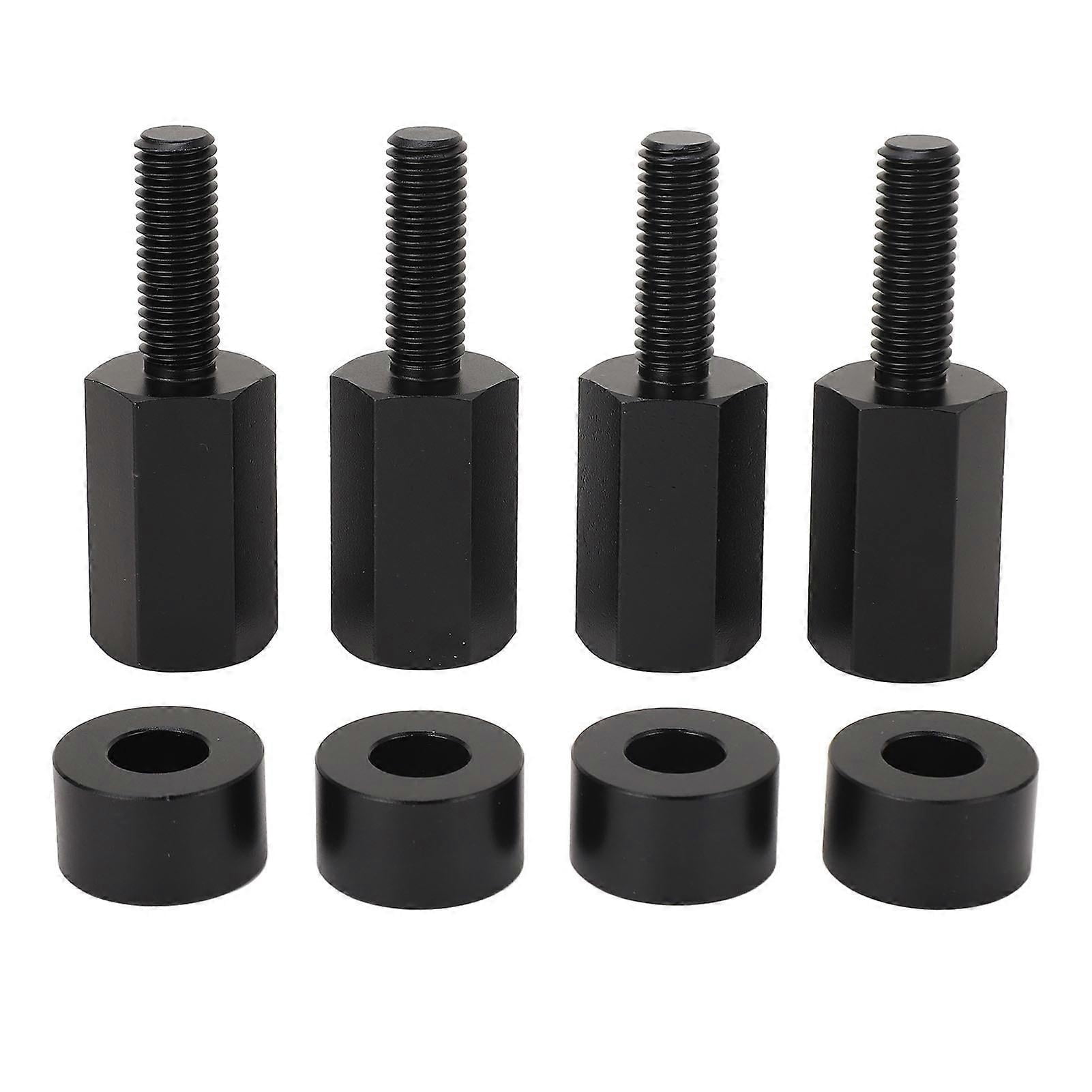 UTV Seat Riser Adjustable Black Lift Up Seat Rising Mounts Kit with 4 ...