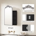 16x24 Inch Bathroom Medicine Cabinet with Mirror, Recessed or Surface ...