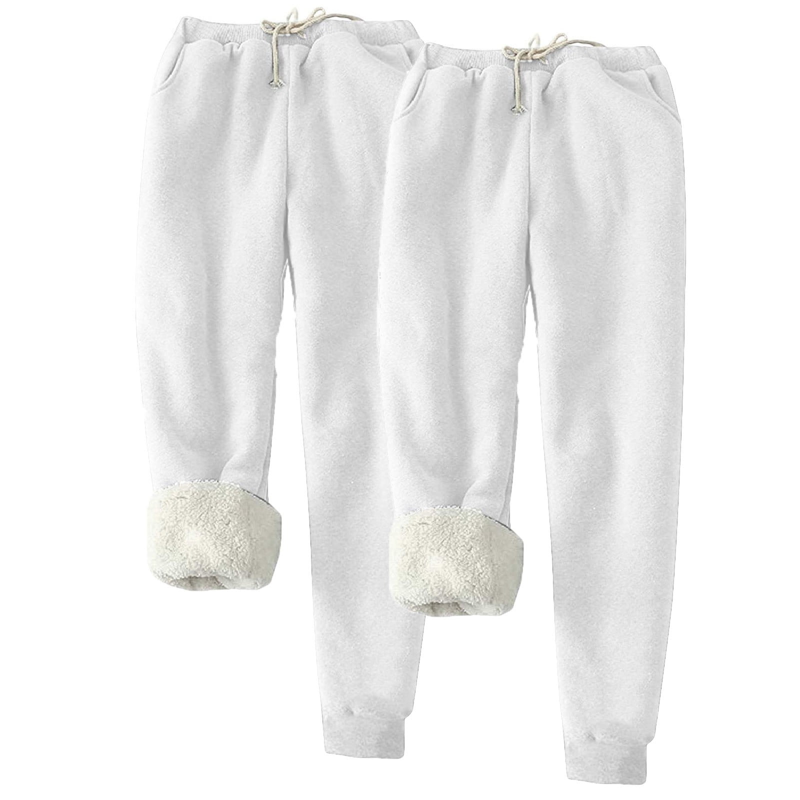 Click here for Kyusrd Fleece Pants For Women Warm Fleece Lined Ba... prices