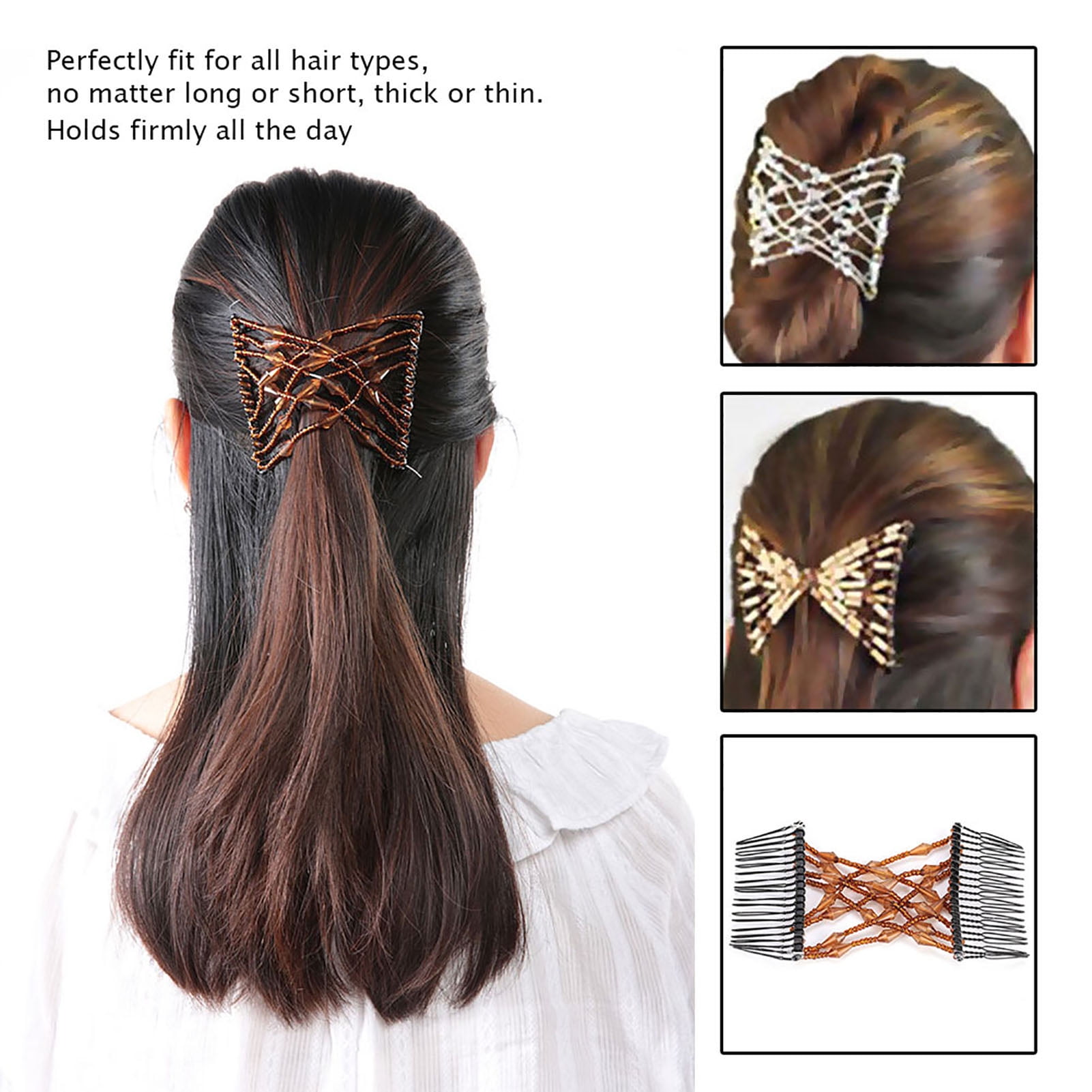 Click here for Ymiko Stretchy Hair Combs  Fashion Variety Handmad... prices