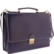Classical Leather Organizer Briefcase - Walmart.com