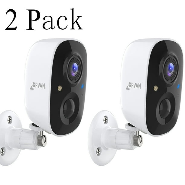 CPVAN Outdoor Security Cameras Wireless Wifi Battery Operated,AI PIR ...