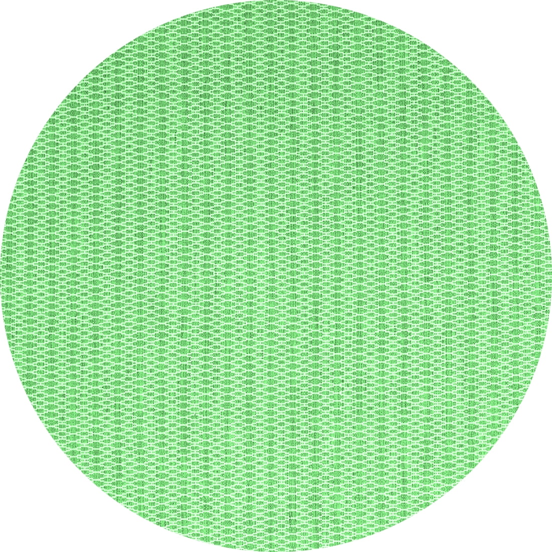 Ahgly Company Indoor Round Solid Emerald Green Modern Area Rugs, 7 ...
