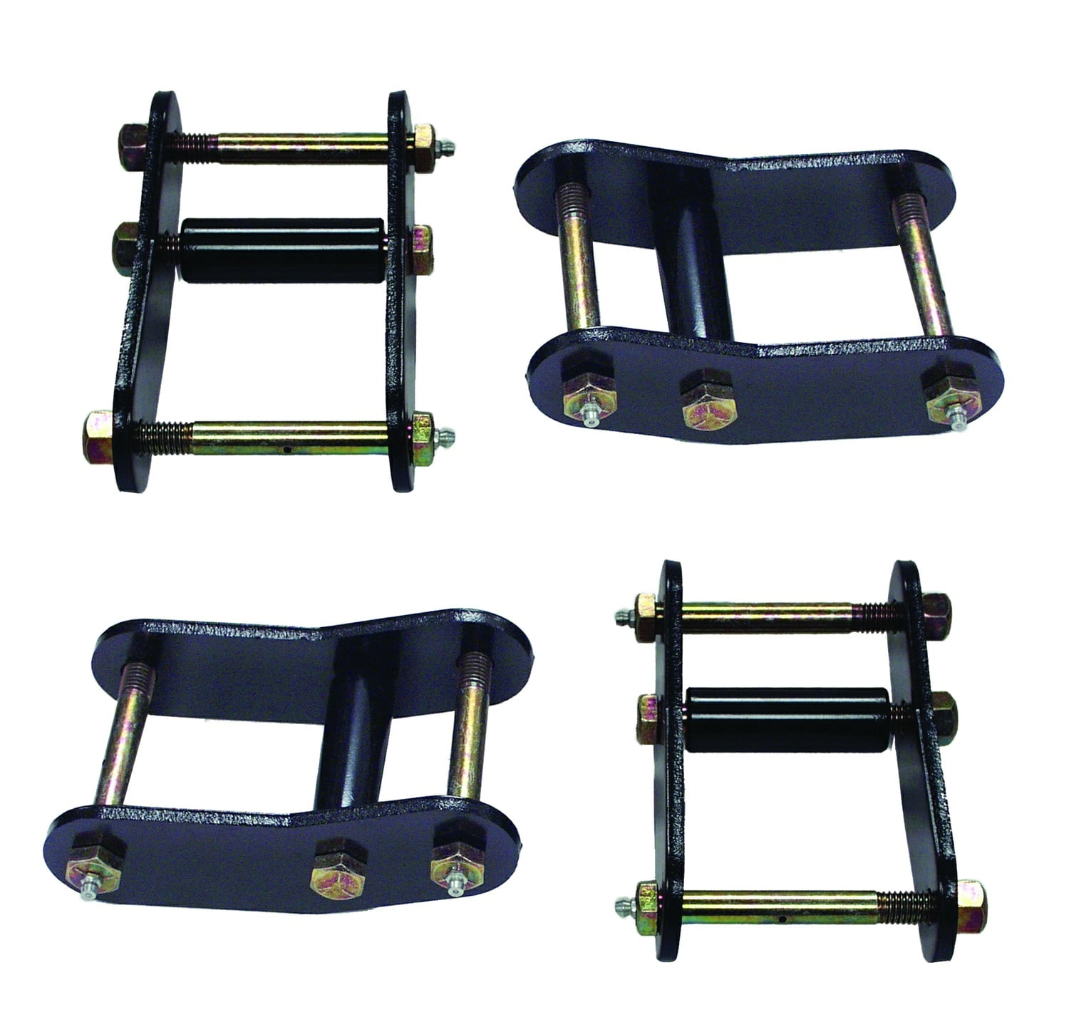 Crown Automotive 52040415KHD-2 Leaf Spring Shackle Kit Fits 87-95 ...