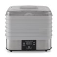 Hamilton Beach Food Dehydrator, 500 Watts, 5 trays, Silver, 32100A ...