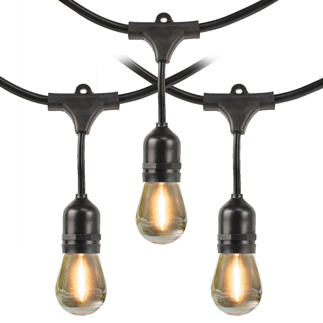 Camelion LED 48FT Outdoor Decorative String Lights 24 Bulb 4 Season ...