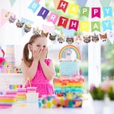 Easy Joy Cat Birthday Decorations Cat Theme Birthday Party Supplies ...