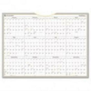 AT-A-GLANCE WallMates Self-Adhesive Dry-Erase Yearly Calendar, 24" x 18 ...