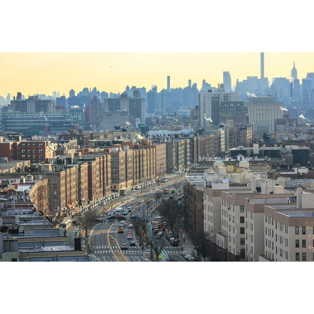 24x36 gallery poster, Grand Concourse in the Bronx New York City ...