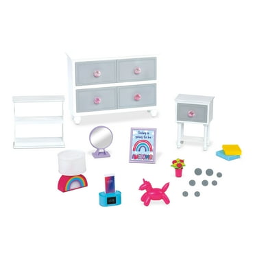 My Life As Bathroom Play Set with Shower and Light-up Vanity for 18 ...