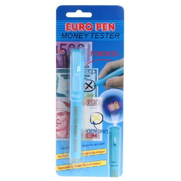 Dri-Mark Smart Money Counterfeit Detector Pen with Reusable UV LED ...