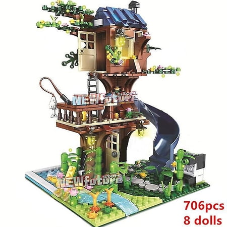 Modern Tree House Treehouse Light Four Seasons Building Blocks Classic ...