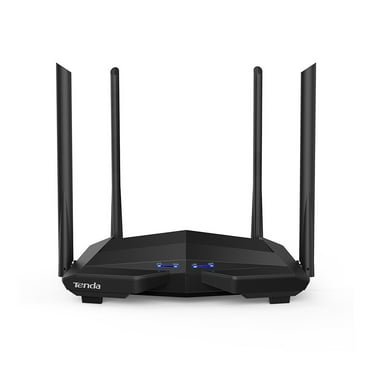 Tenda 219104 Ac10u Ac1200 Smart Dual-band Gigabit Wifi Router W Higain Antenna - Walmart.com