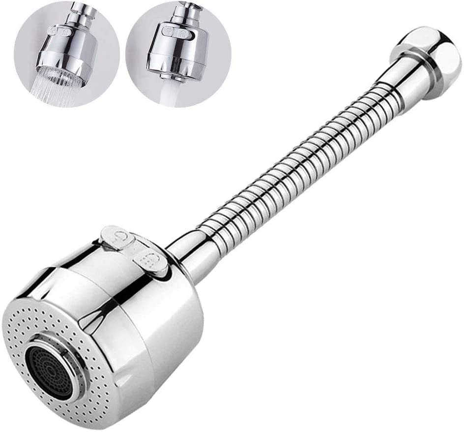 Faucet Aerator - Can Rotate 360 Degrees/Water Saving Strainer/Aerated ...
