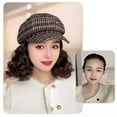 COOLHOOD Versatile Octagonal Wigs Hat Short Curly Hair Hat Natural Look ...