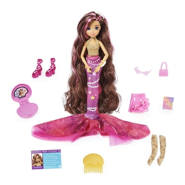 Mermaze Mermaidz Winter Waves Crystabella Mermaid Fashion Doll with ...