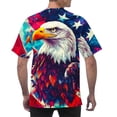 BVOFAR Men's 4th of July Tops Patriotic USA Flag Print Pattern Tees ...