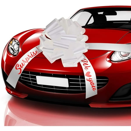 20 Inches Car Bow Pull Car Present Wrapping Bow, We Love You Surprise ...