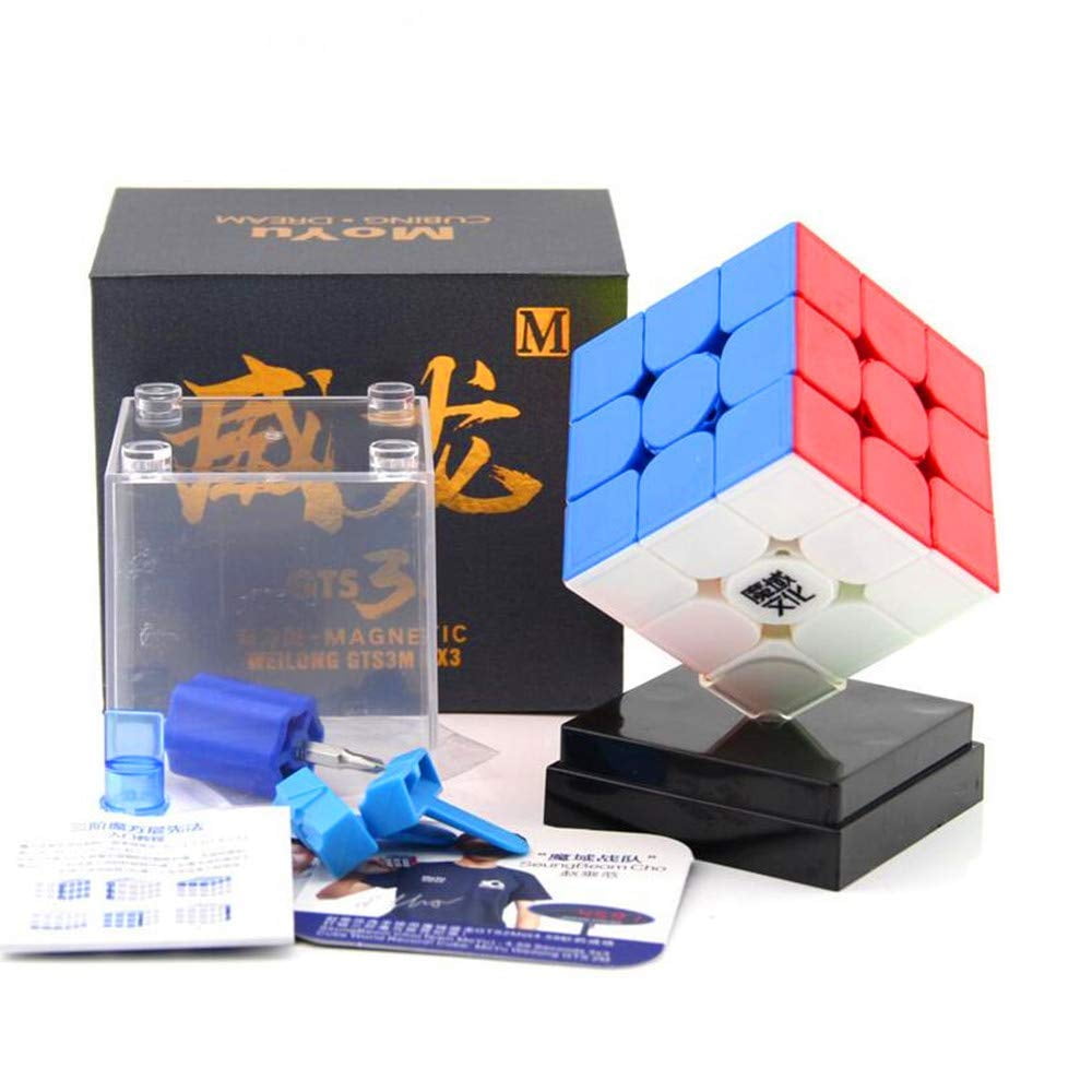 MoYu Weilong GTS3 M Magnetic 3X3X3 Stickerless Speed Cube Magic Cube ...