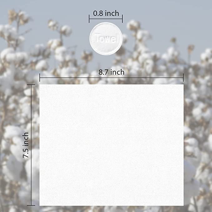 Dicasser 1pc Compressed Towel Travel Disposable Washing Towel Portable ...