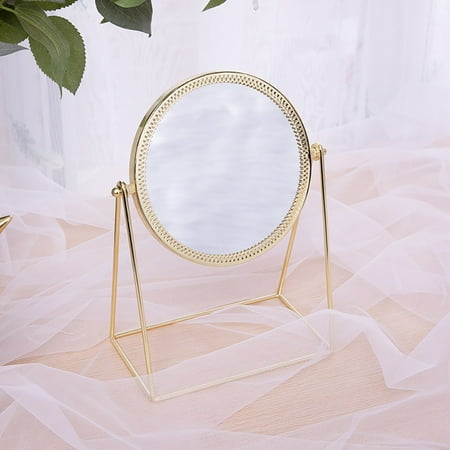 360 Degree Rotate Makeup Mirror Swivel Stand Cosmetic Mirror ...