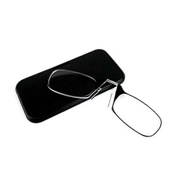 Nose Clip Reading Glasses without temples +10 - +30 Legless Nose ...