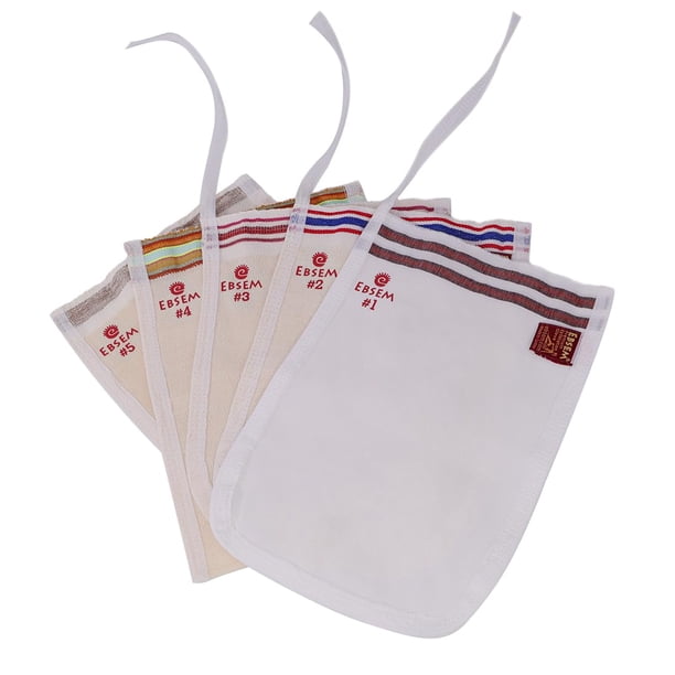 Ebsem baño turco Hamam Spa exfoliante pelar 5 guantes diferentes Kese ...
