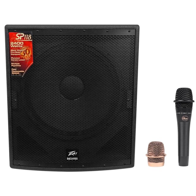 Peavey SP 118 18" 2400w Passive Flyable Black Widow Subwoofer Sub SP118 ...