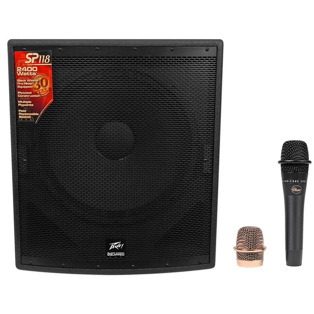 Peavey SP 118 18" 2400w Passive Flyable Black Widow Subwoofer Sub SP118 ...