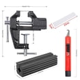 4-Piece Sports Grip Replacement Tool Set, Cast Steel Table Clamp Vise ...