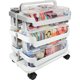 Deflecto, Stackable Caddy Organizer Caddy Bundle, 1 Set, White ...